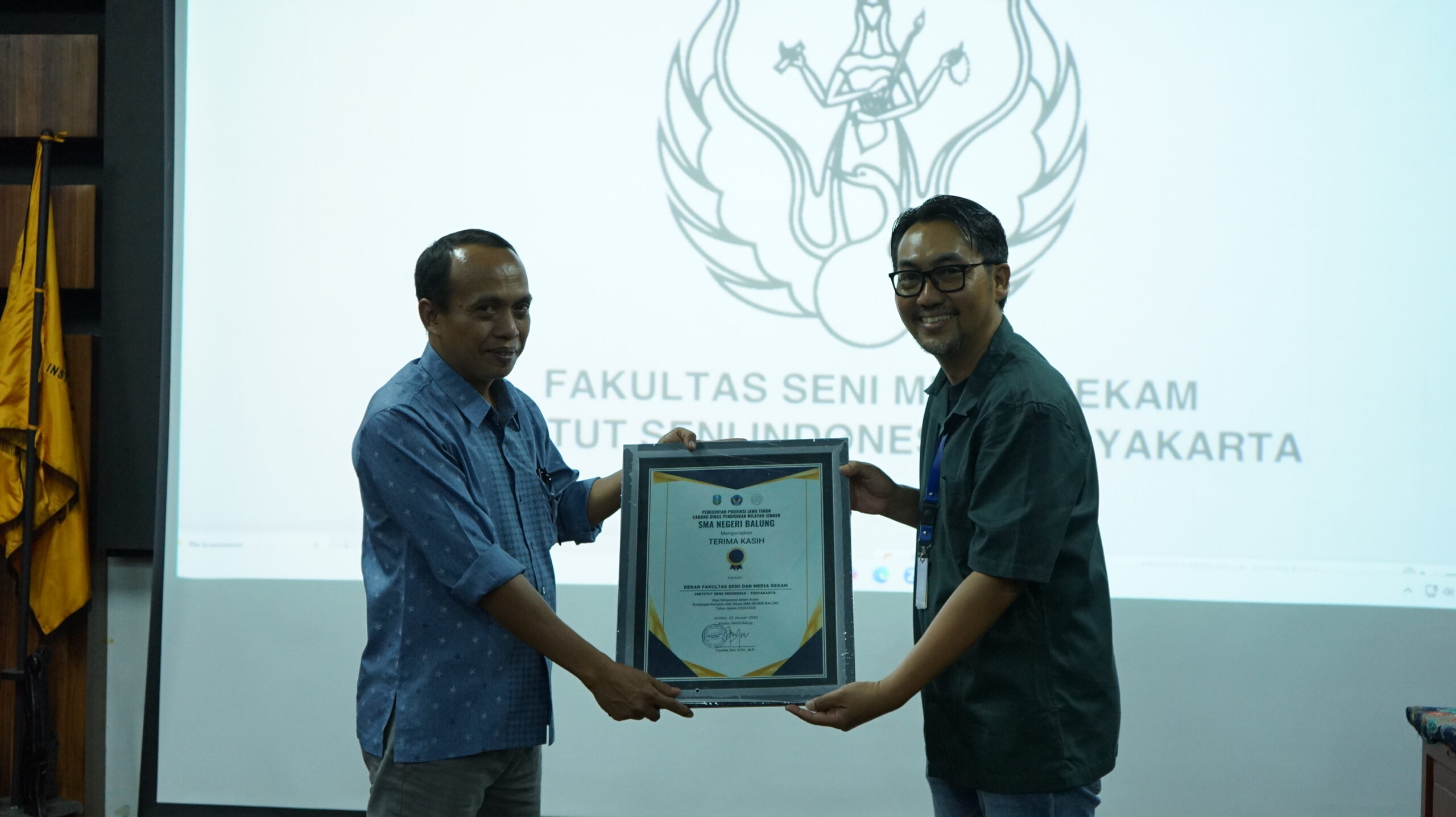 KUNJUNGAN EDUKATIF SMA NEGERI BALUNG KE FSMR ISI YOGYAKARTA – isijogja ...